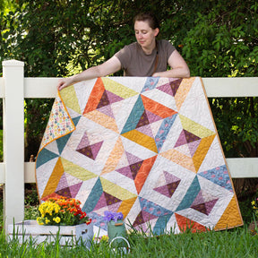 GeoBloom Fabric Collection - Flower Weave