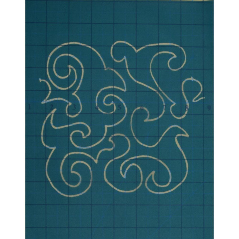 Hancy Free Motion Quilt Stencil