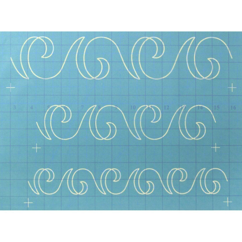 Hancy Free Motion Quilt Stencil