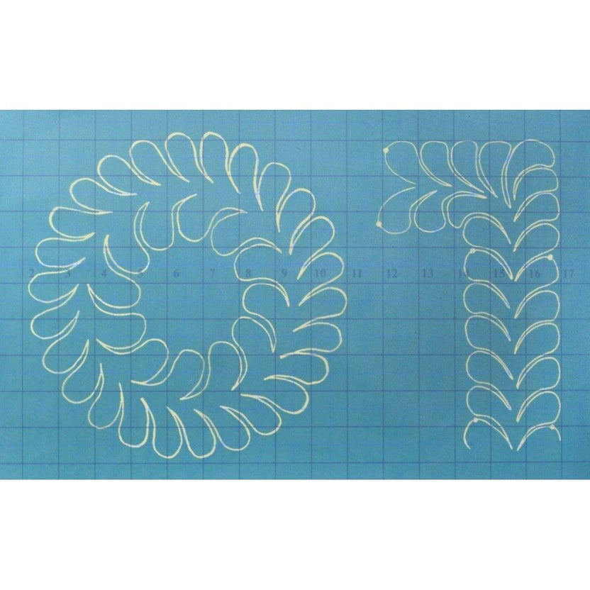 Hancy Free Motion Quilt Stencil