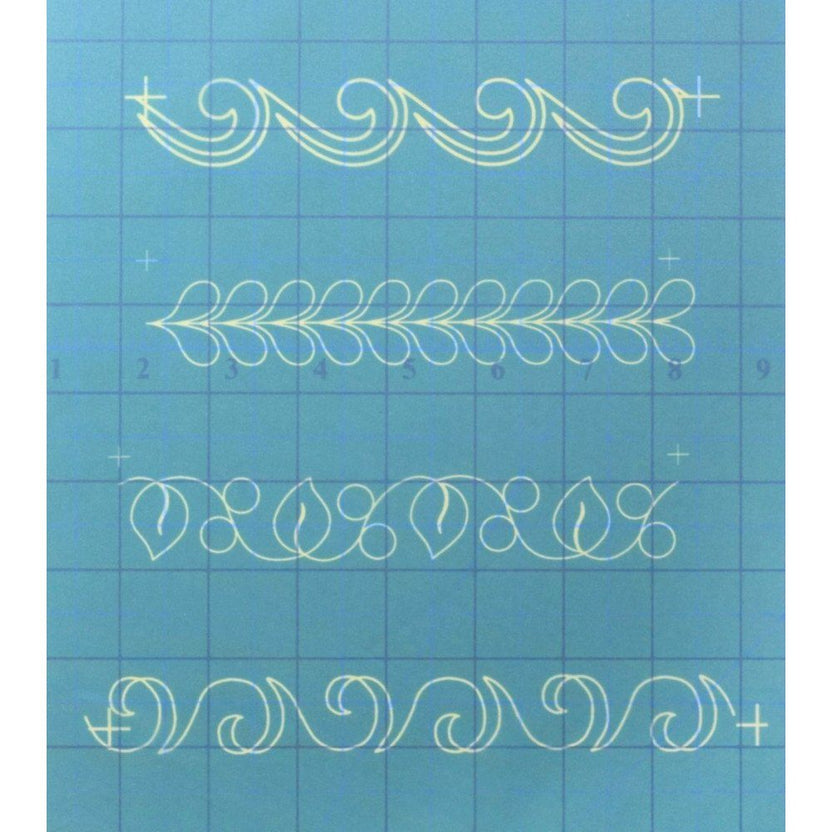 Hancy Free Motion Quilt Stencil