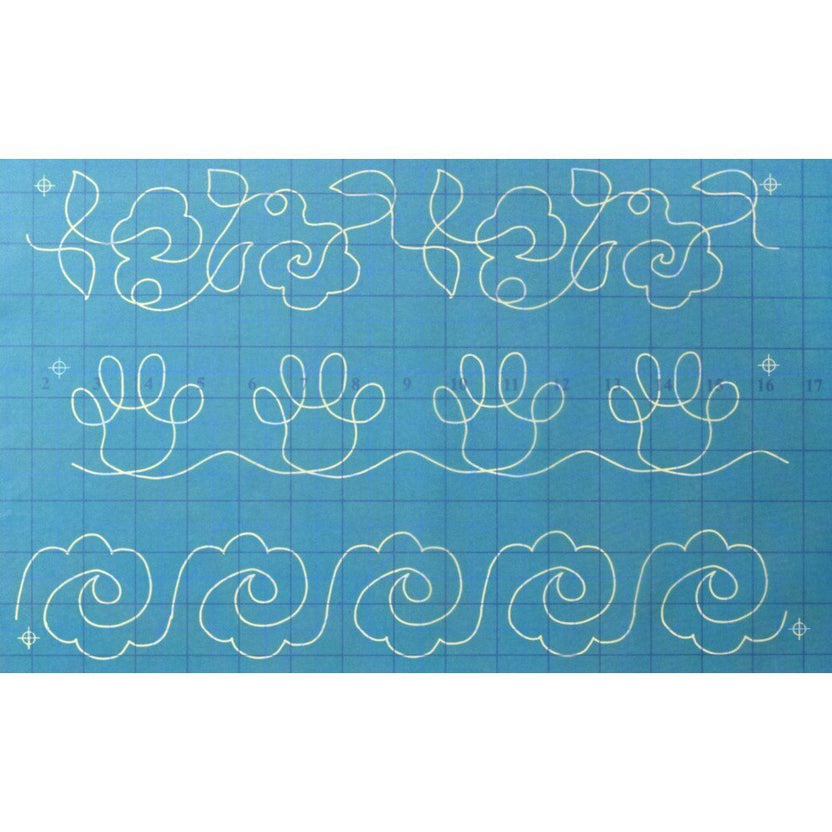 Hancy Free Motion Quilt Stencil