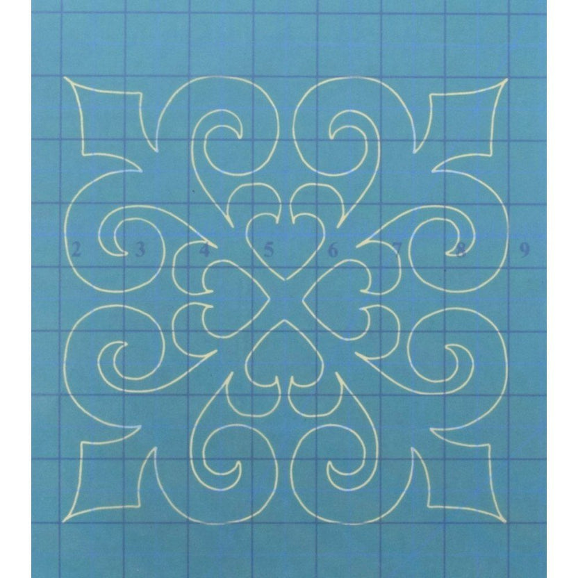 Hancy Free Motion Quilt Stencil