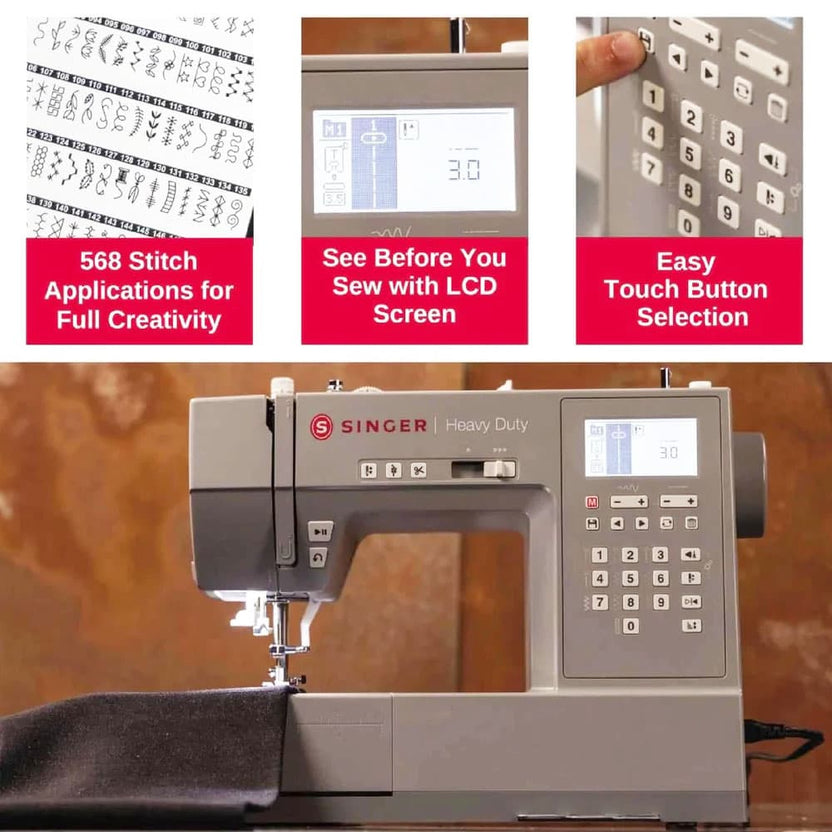 Singer Heavy Duty 6800C Mechanical Sewing Machine