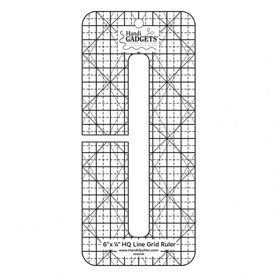 Handi Quilter 6" x 1/4" Line Grid Template Ruler