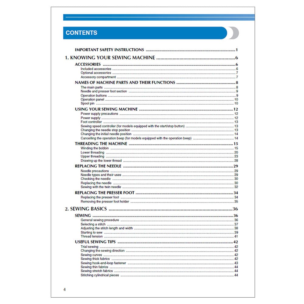 Brother CE-8080PRW Instruction Manual