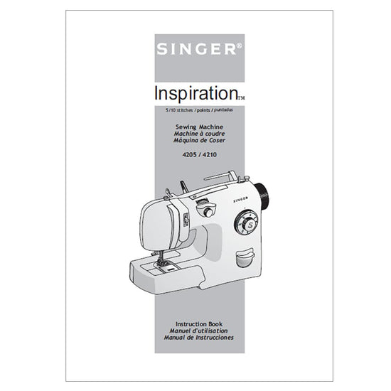 Singer 4205 Instruction Manual