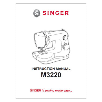 Singer M3220 Instruction Manual