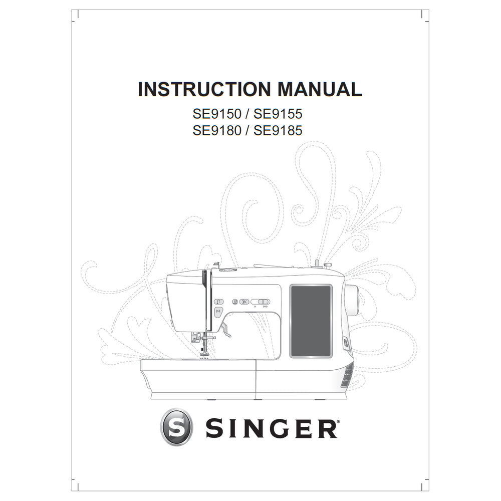 Singer SE9180 Instruction Manual
