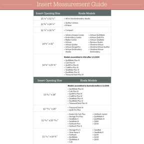 Koala Custom Cut Acrylic Machine Insert