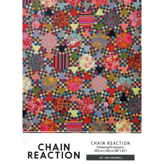 Jen Kingwell, Chain Reaction Quilt Pattern