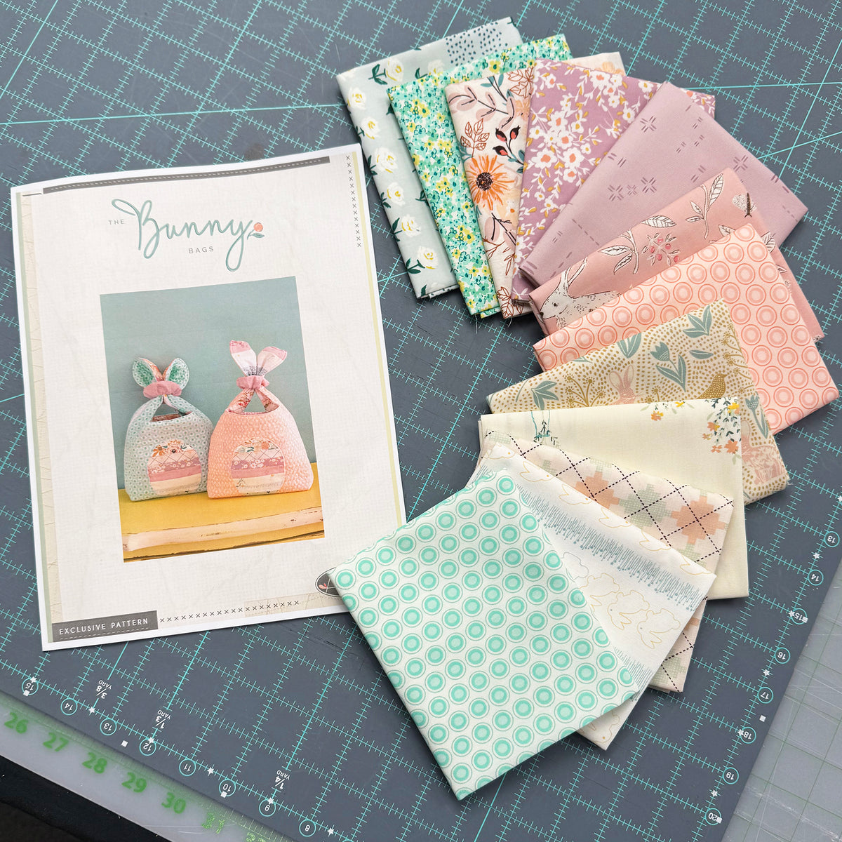 Art Gallery Fabrics Bunny Bag Pattern Kit