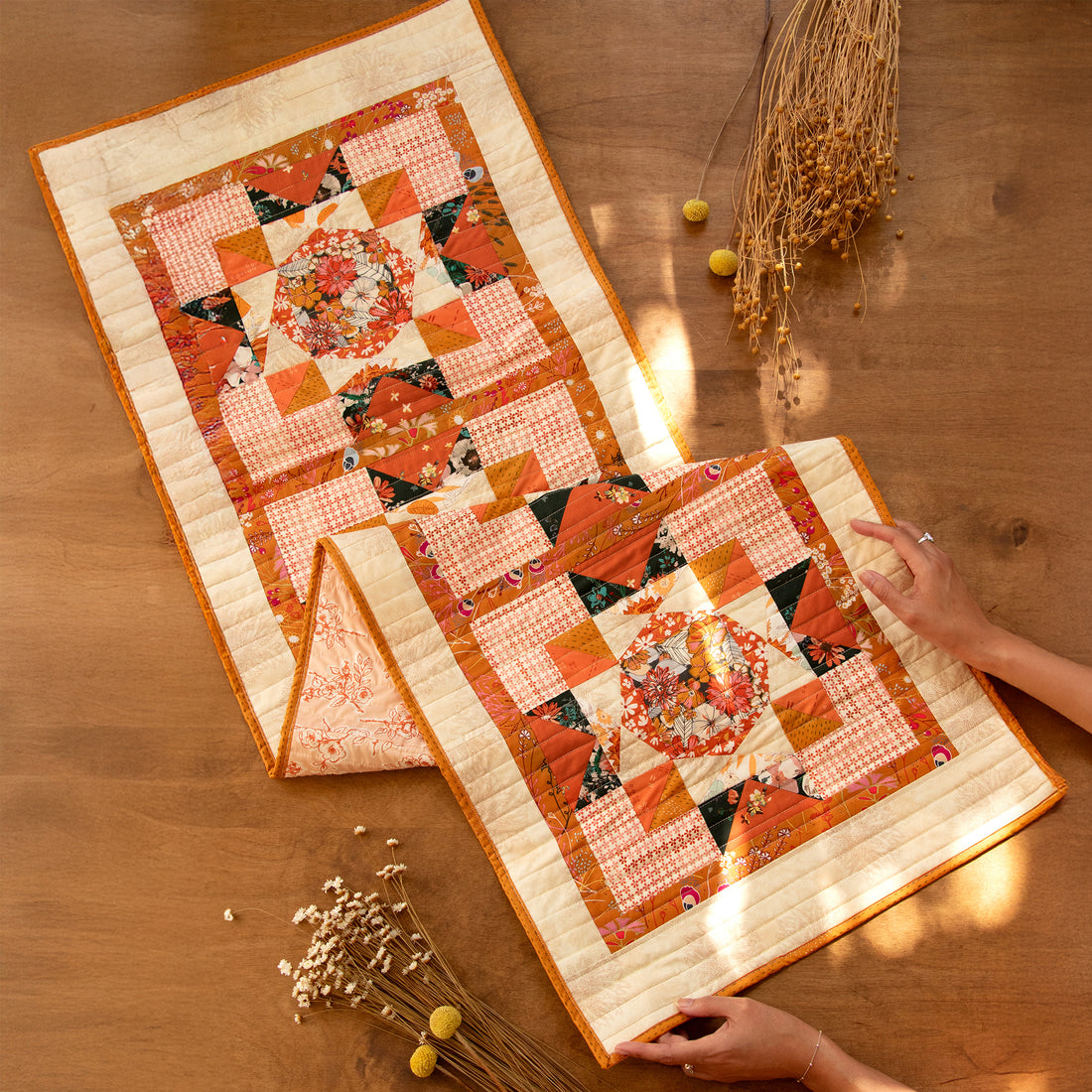 Art Gallery Grace Table Runner Pattern Kit
