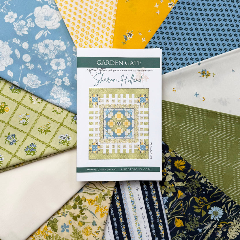 Art Gallery Garden Gate Quilt Pattern Kit