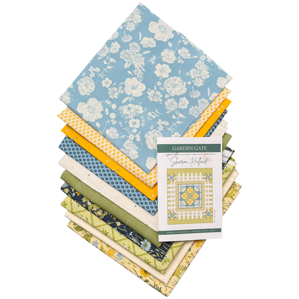 Art Gallery Garden Gate Quilt Pattern Kit