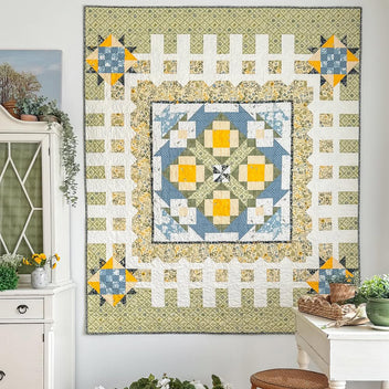 Art Gallery Garden Gate Quilt Pattern Kit