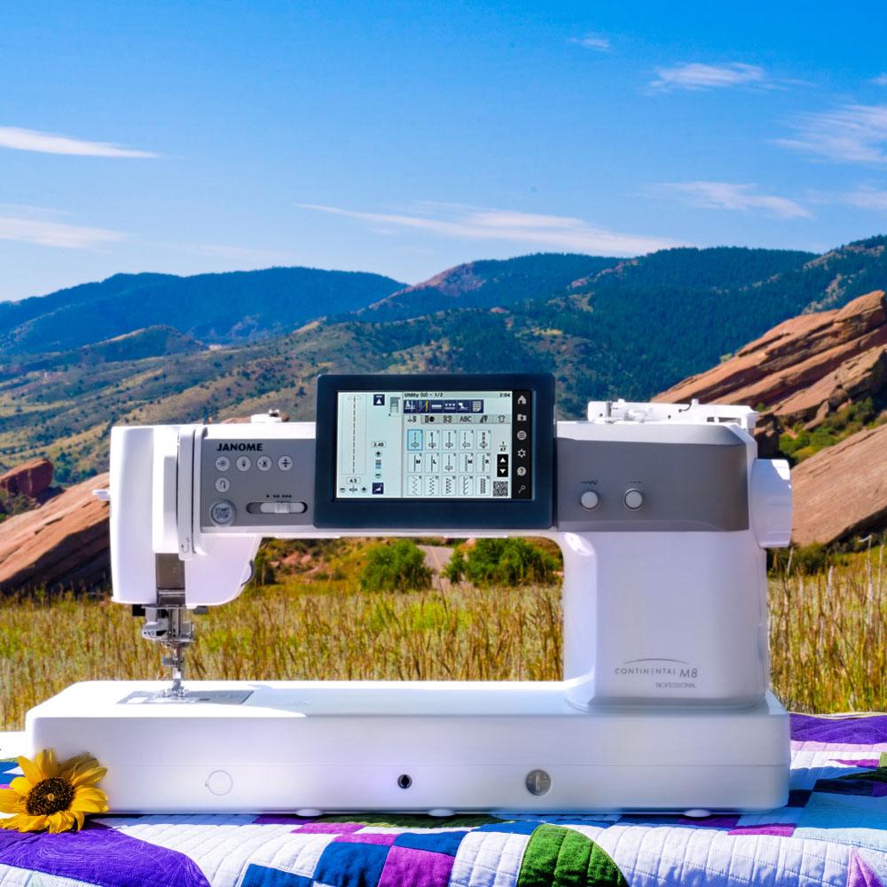 Janome Continental M8 Professional Sewing and Quilting Machine w/ FREE