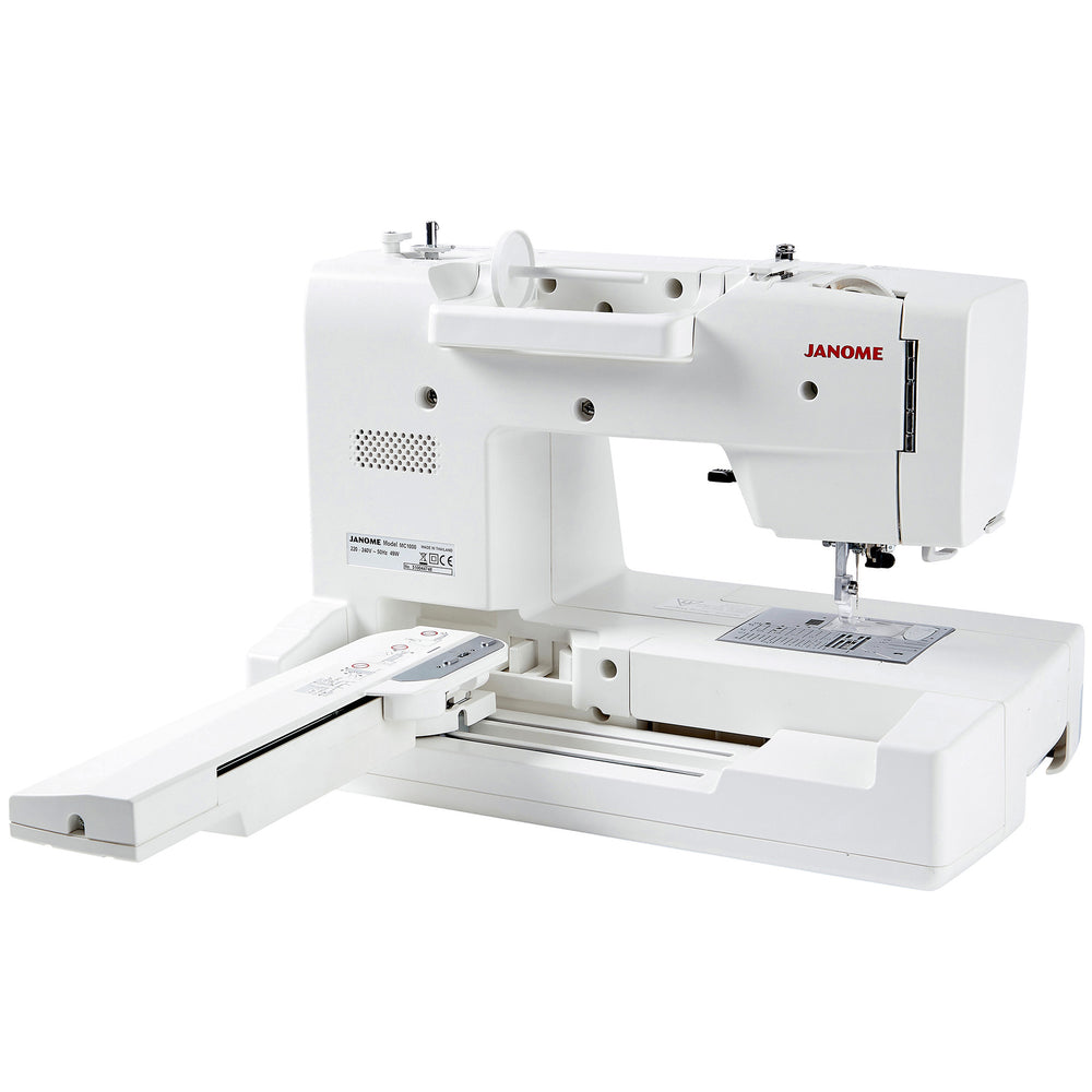 Janome Memory Craft 1000 Sewing & Embroidery Machine w/ FREE Bonus Bun