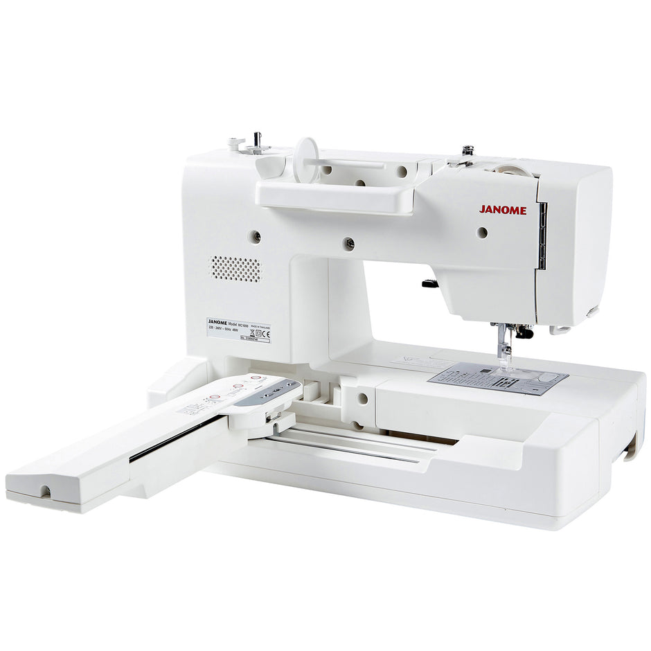 Janome Memory Craft 1000 Sewing & Embroidery Machine w/ FREE Bonus Bun