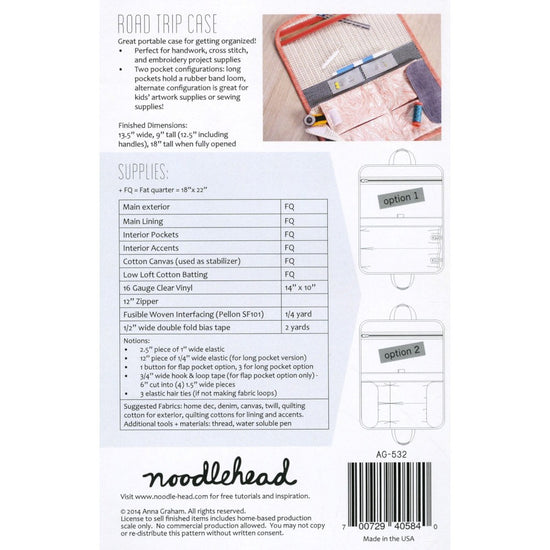 Road Trip Case Pattern