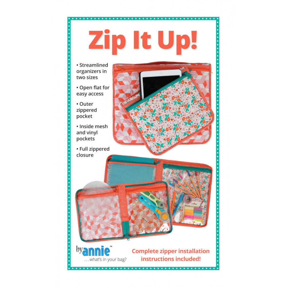 Zip It Up! Pattern