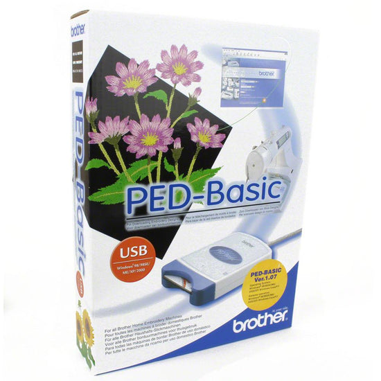PED-Basic Embroidery Software (Ver.1.07), Brother #885-915