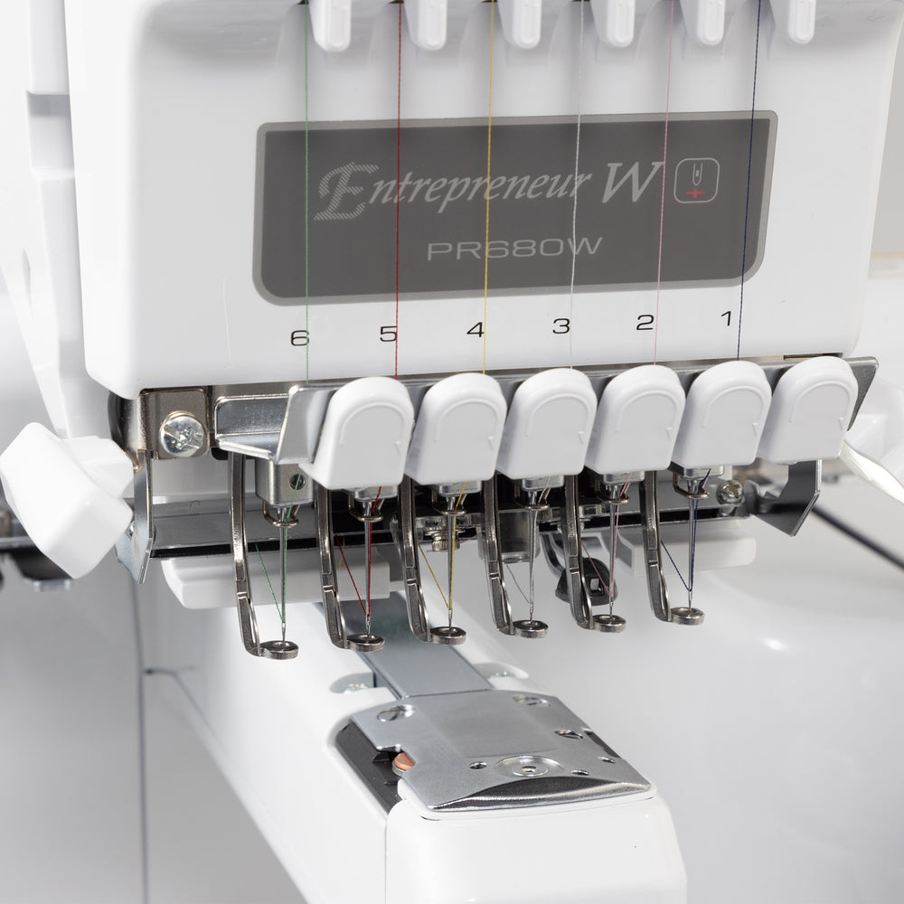 Brother Entrepreneur W PR680W Six Needle Embroidery Machine