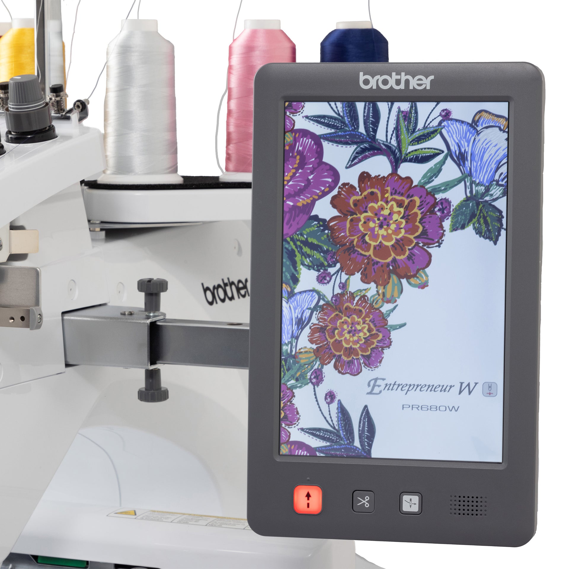 Brother Entrepreneur W PR680W Six Needle Embroidery Machine
