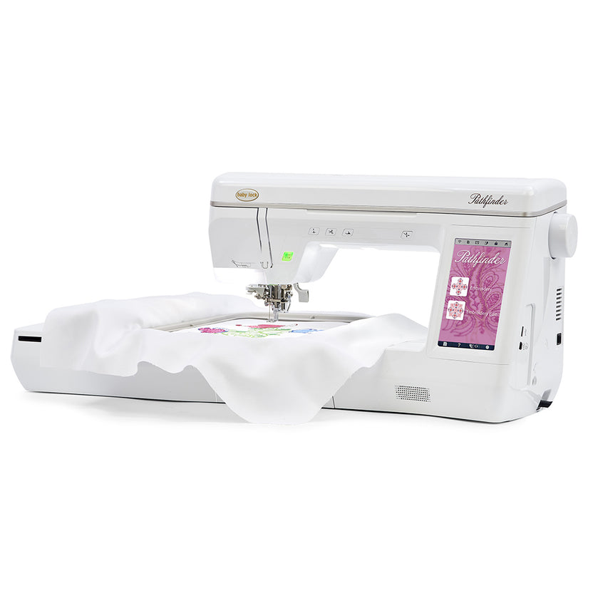 Baby Lock Pathfinder Embroidery Machine with FREE Bundle