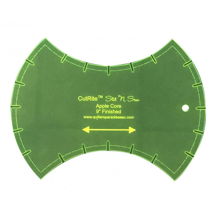 CutRite, Slit 'N Sew Apple Core Template
