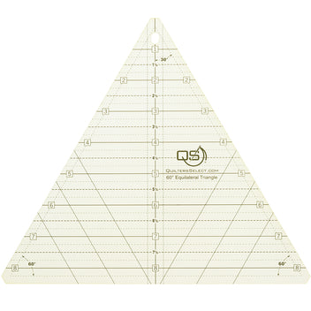 Quilter's Select 60 Degree Triangle Ruler