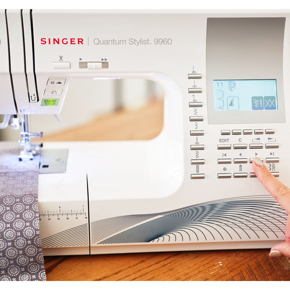 Singer Quantum Stylist 9960 Computerized Sewing Machine