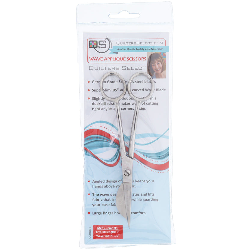 Quilters Select Wave Applique Scissors