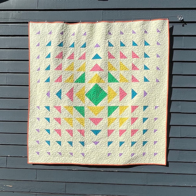 Ripple Bloom Patchwork Quilt Pattern