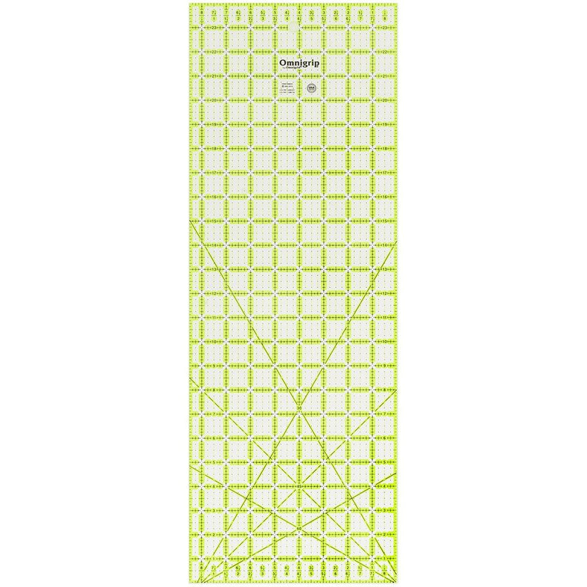 Omnigrid, Neon Non-Slip Rectangle Ruler