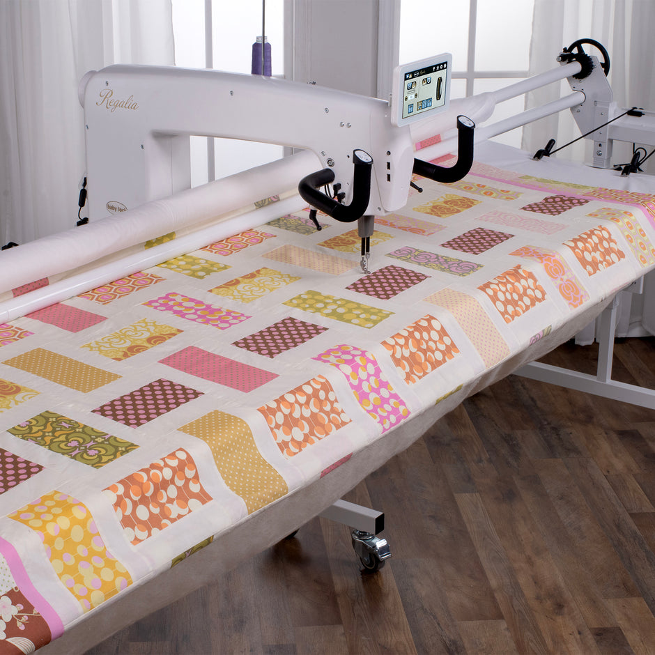Baby Lock Regalia Longarm Quilting Machine with Maestro 12ft Frame
