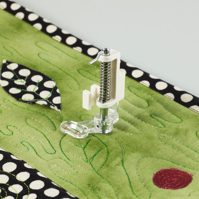 Clear Free Motion Quilting Foot, Brother #SA129