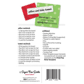 Petal Pop Santa Pattern