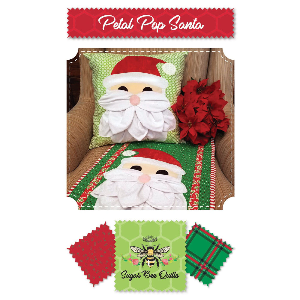 Petal Pop Santa Pattern