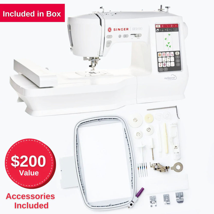 Singer SE9180 Sewing & Embroidery Machine