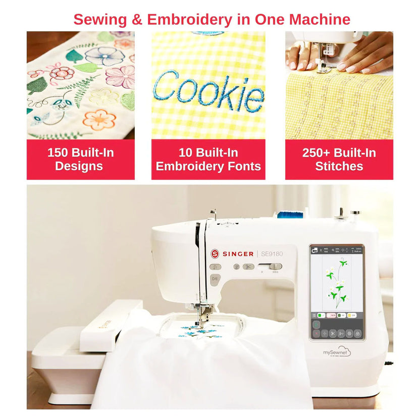 Singer SE9180 Sewing & Embroidery Machine