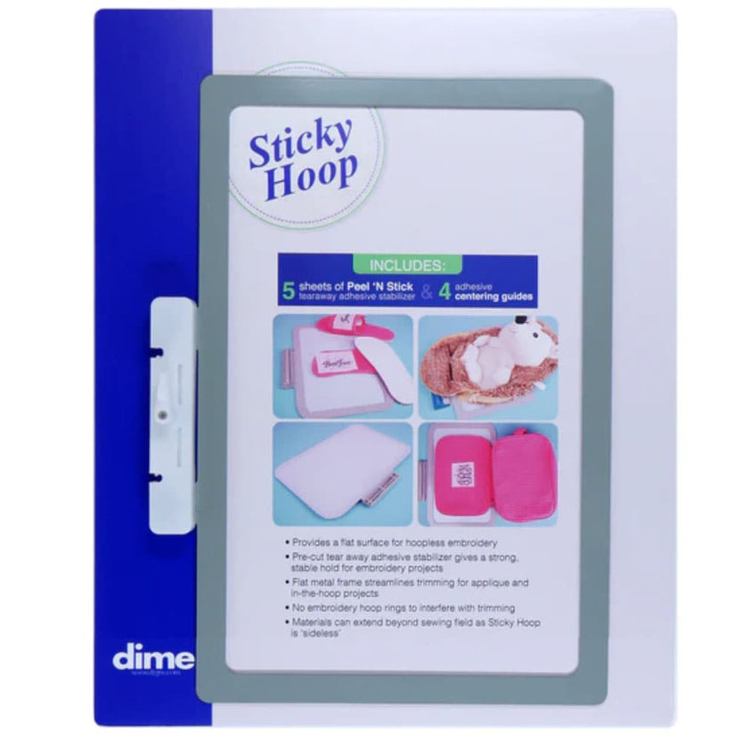 Dime, 8" x 11" Sticky Hoop w/ Stabilizer - Janome