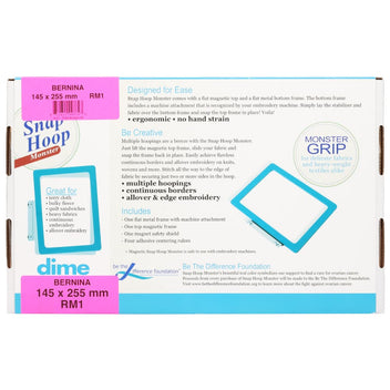 Magnetic Snap Hoop Monster for Bernina - 5-5/8"x10"