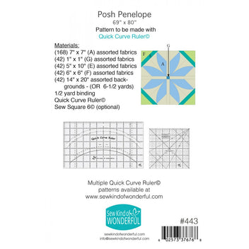 Posh Penelope Quilt Pattern