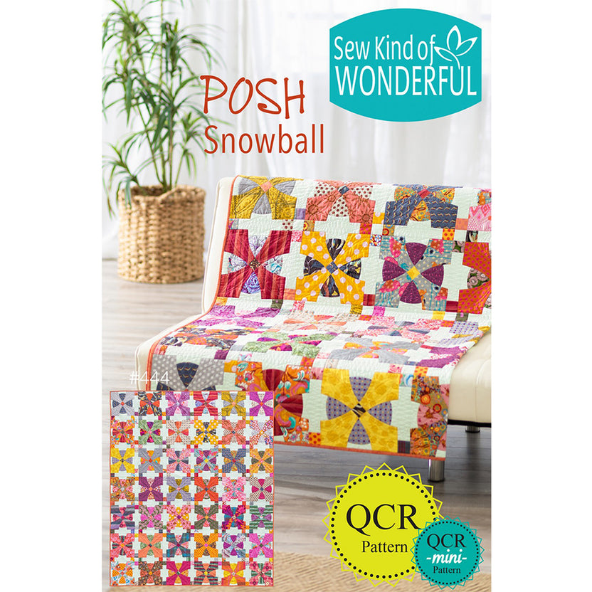 Posh Snowball Quilt Pattern