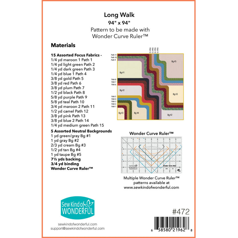 Long Walk Quilt Pattern