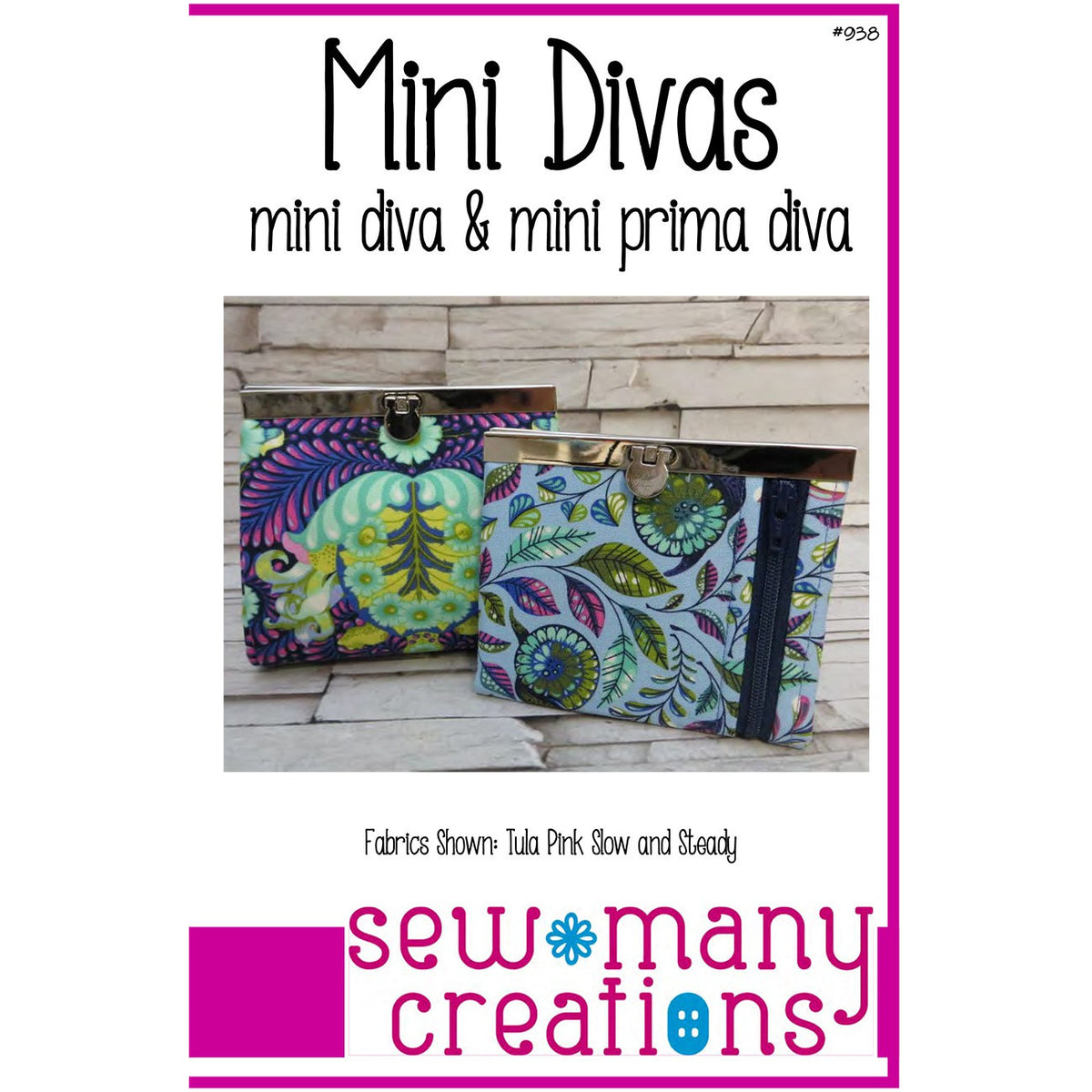 Mini Divas Wallet Pattern