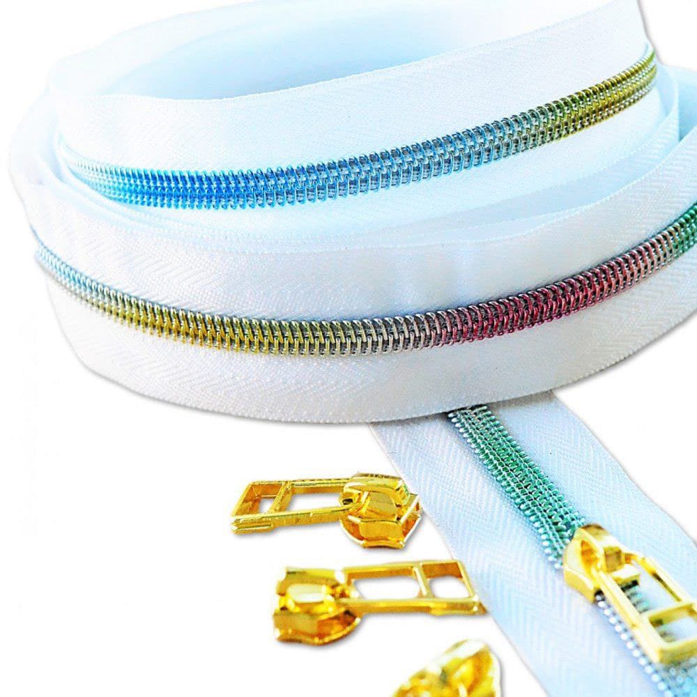 Rainbow Zipper Tape, The Decorating Diva