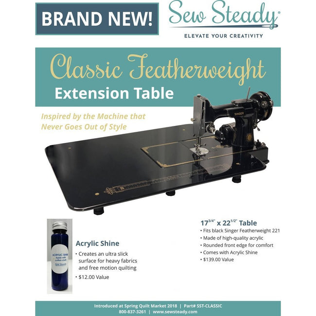 Sew Steady Classic 221 Featherweight Extension Table