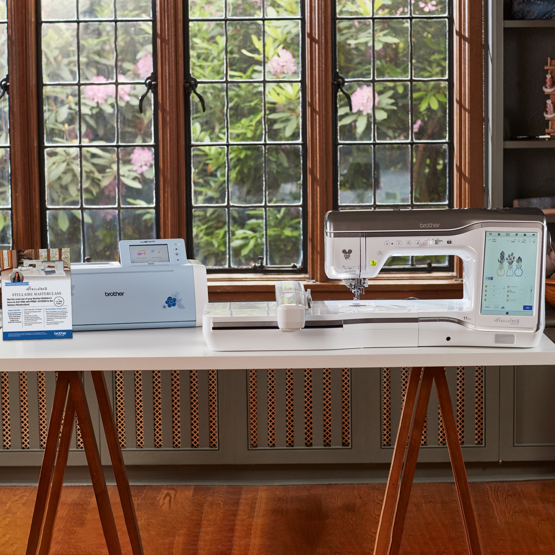 Brother Stellaire 2 Innov-ís XJ2 Sewing & Embroidery Machine with FREE